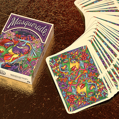 Masquerade: Mardi Gras Edition Playing Cards by Denyse Klette – WONDERCRAFT