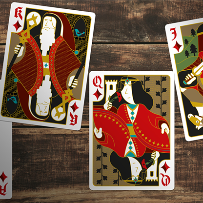Secret Tale White Knight Playing Cards – WONDERCRAFT