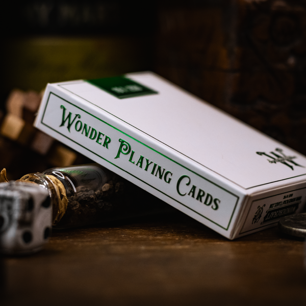 Wonder Playing Cards - Emerald - Signature Edition - GILDED – WONDERCRAFT
