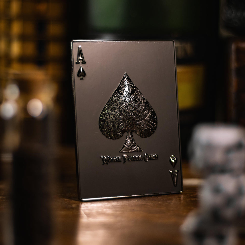 Wonder Playing Cards - Metal Card – WONDERCRAFT