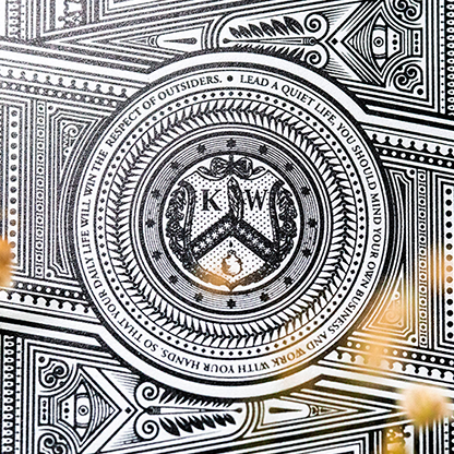 Invocation Platinum Playing Cards by Kings Wild Project – WONDERCRAFT